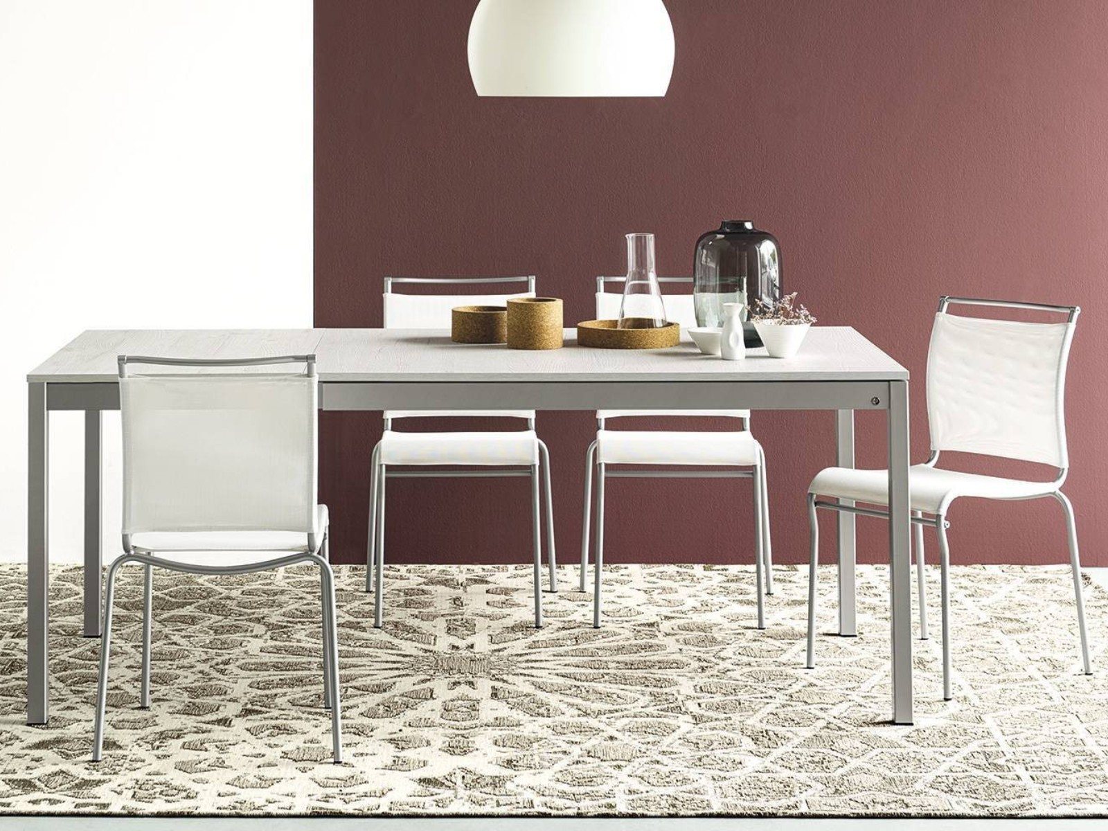 Snap Extending Table 130x90cms By Connubia - Beadle Crome Interiors