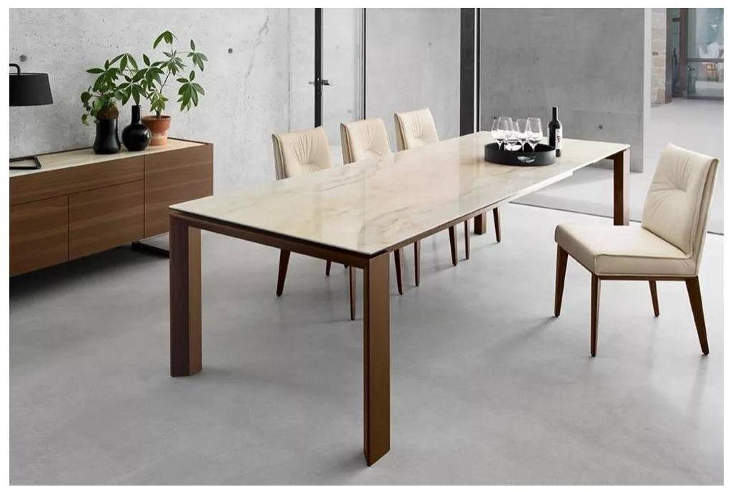 Omnia Ceramic Extending Table 160x90cms By Calligaris - Beadle Crome ...