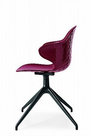 Saint Tropez Swivel Dining Chair By Calligaris - Beadle Crome Interiors