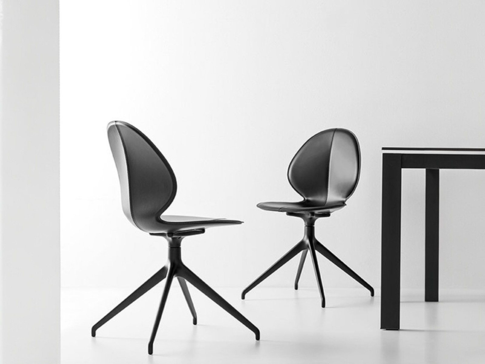 Basil Swivel Chair By Calligaris - Beadle Crome Interiors