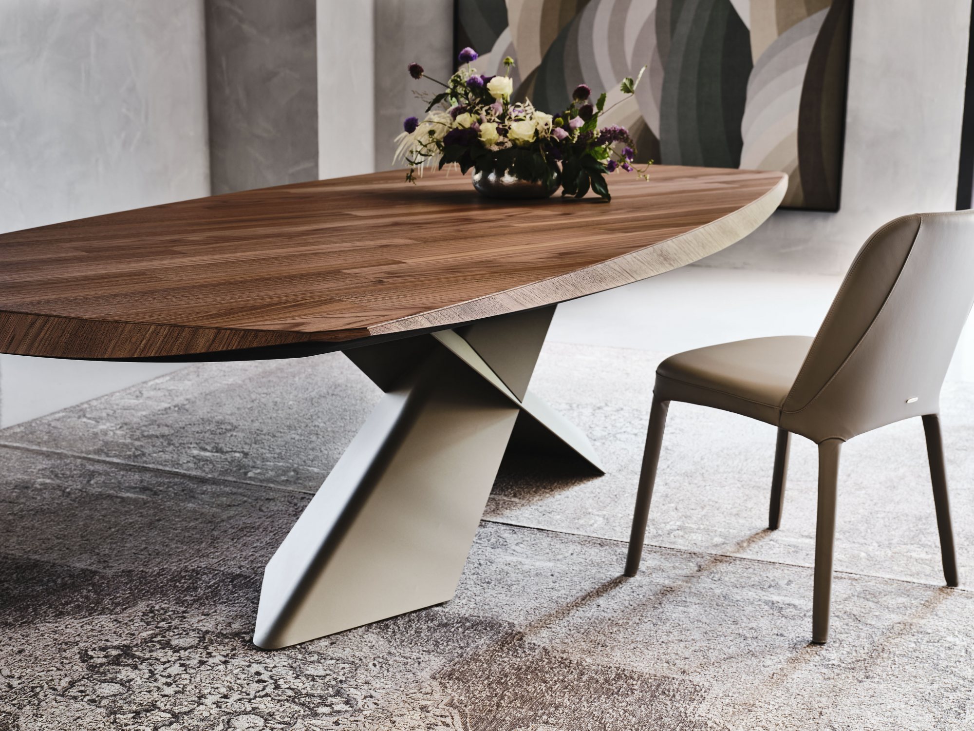 Tyron Rectangular Wooden Table By Cattelan Italia - Beadle Crome Interiors