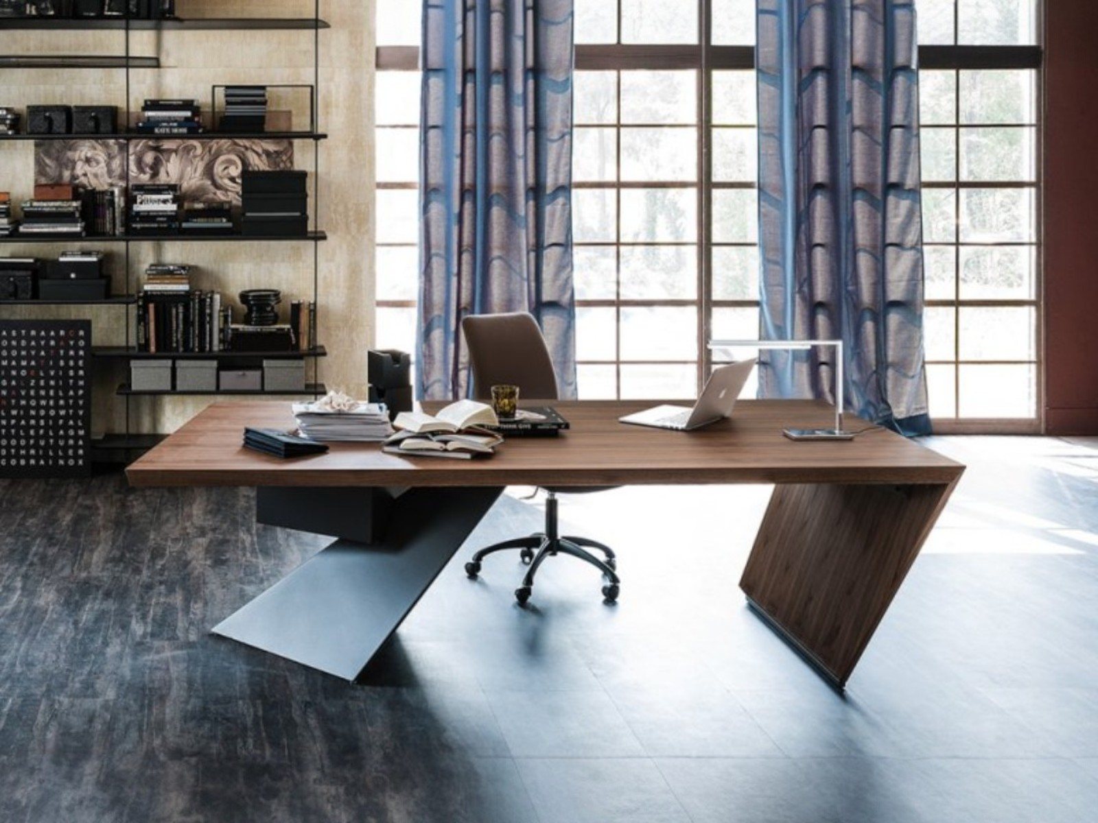 Nasdaq Desk By Cattelan Italia - Beadle Crome Interiors