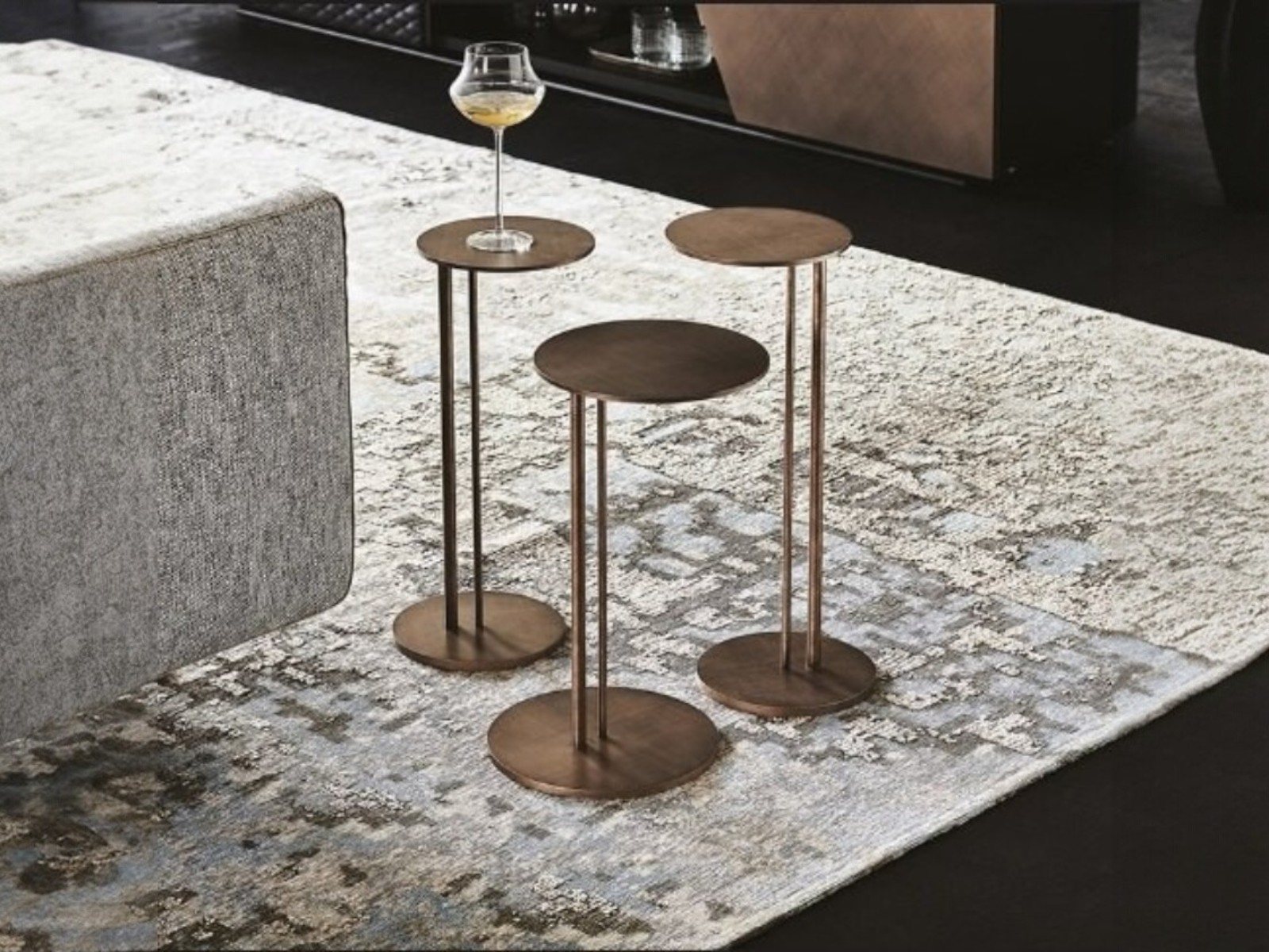 Cattelan Italia Sting Brushed Coffee Table - Beadle Crome Interiors