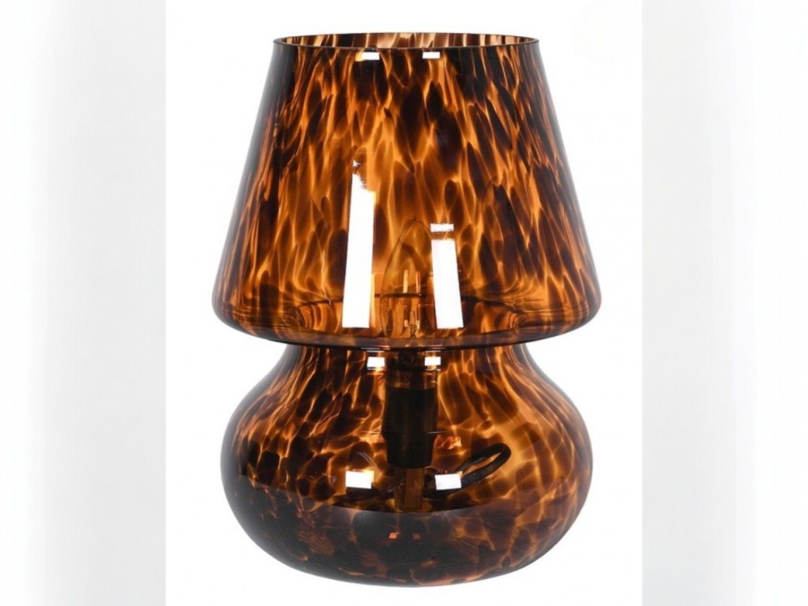 Beadle Crome Interiors Tortoise Mushroom Lamp