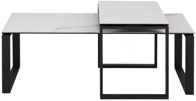 White ceramic coffee table store